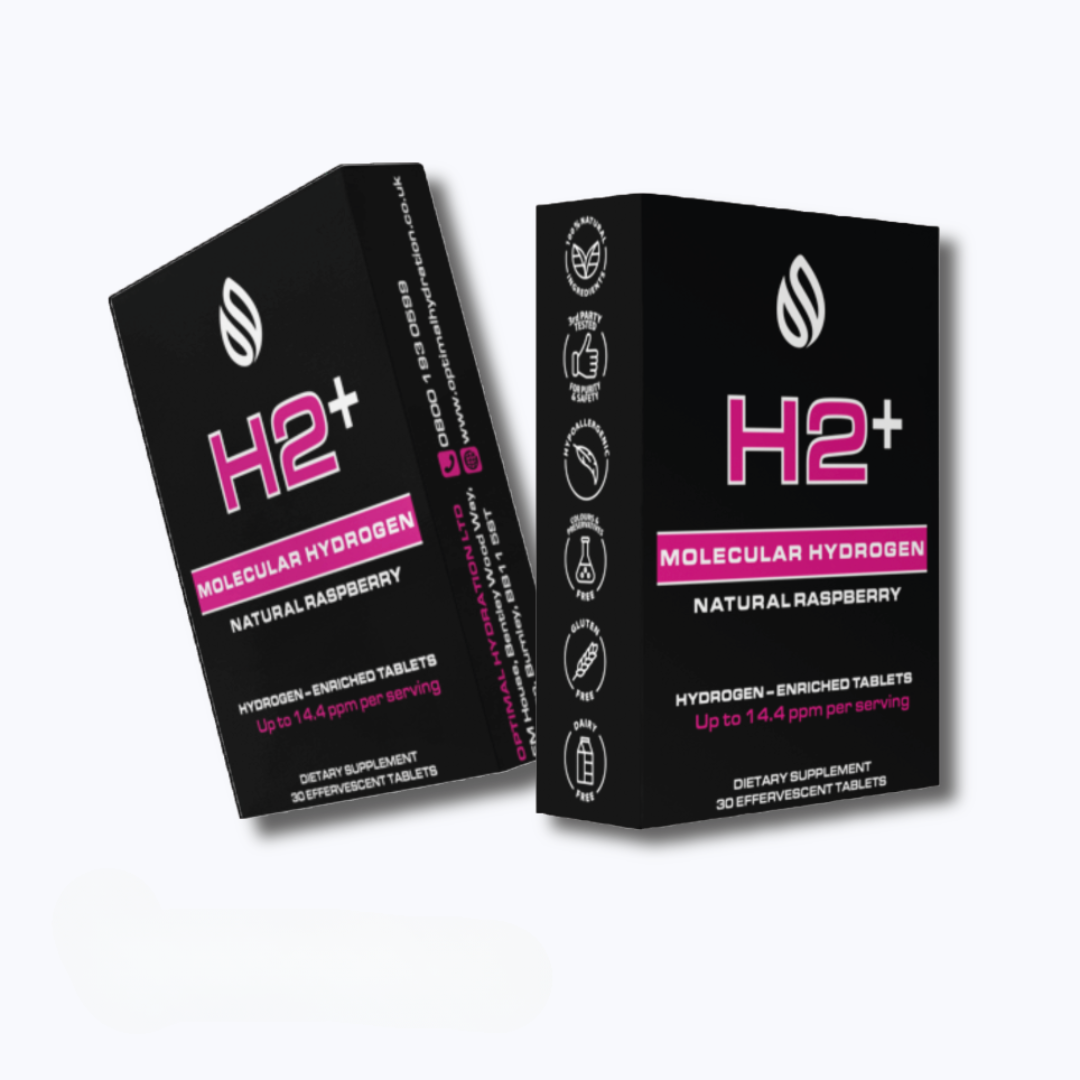 Hydrogen Tablets UK | Raspberry H2+ Tablets by Optimal Hydration