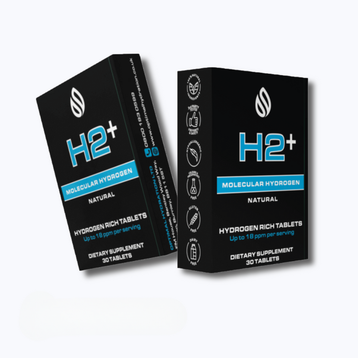 Hydrogen Tablets UK | H2+ Antioxidant Hydration Support